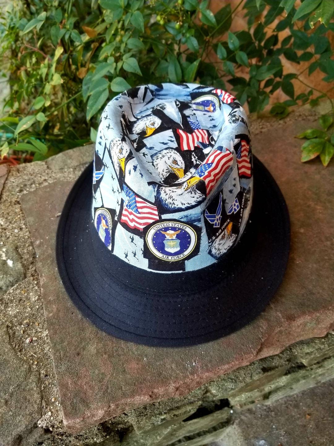 716-513 Air Force Black Fedora - Etsy