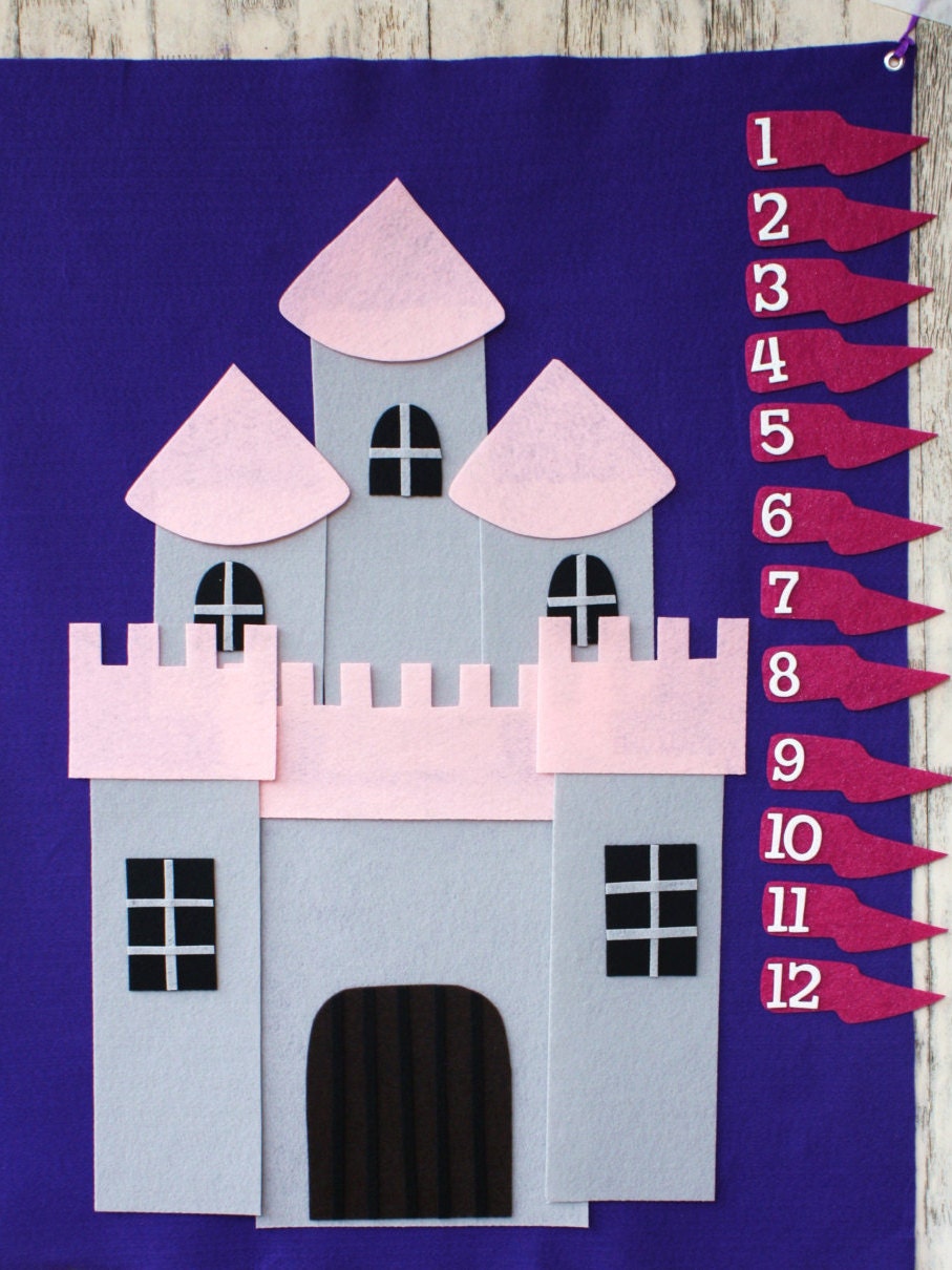 Princess Party Game, Pin the Flag on the Castle, Sleeping Beauty ...