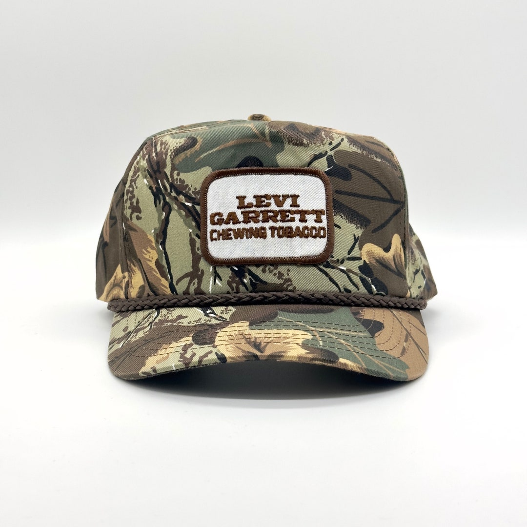 Levi Garrett Hat Vintage Retro Realtree Camo Trucker Rope - Etsy