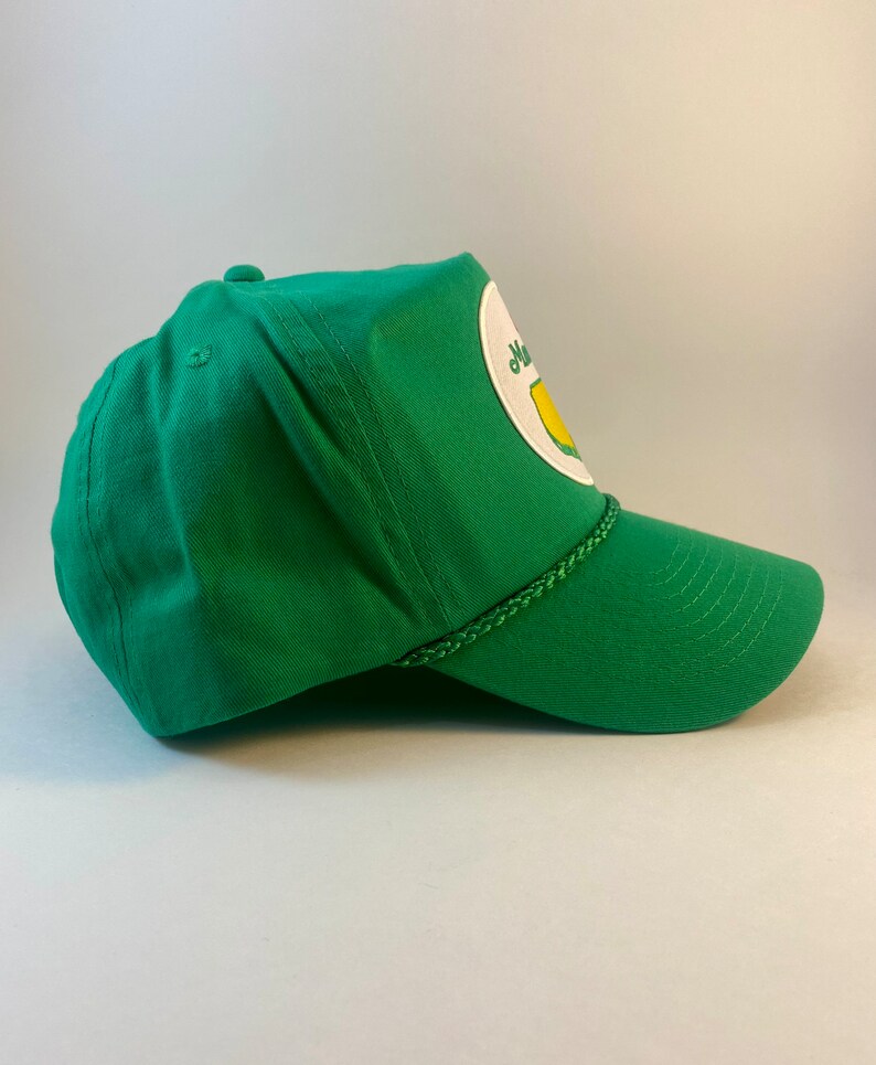 PGA Tour Masters Golf Tournament Retro Hat Green Trucker Rope - Etsy