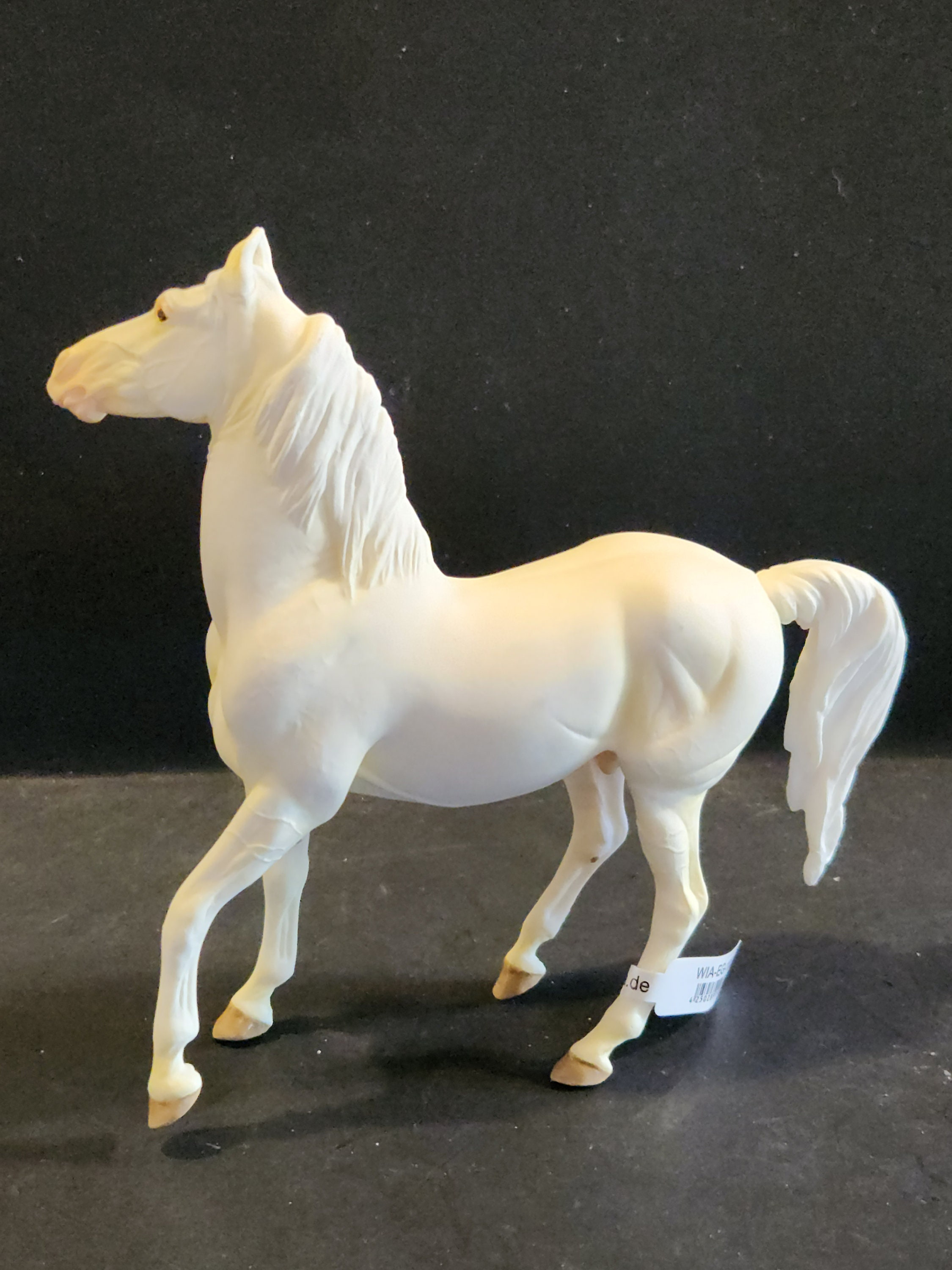 Beautiful White Marwari Horraw Studios 1:18 Scale Model Horse - Etsy
