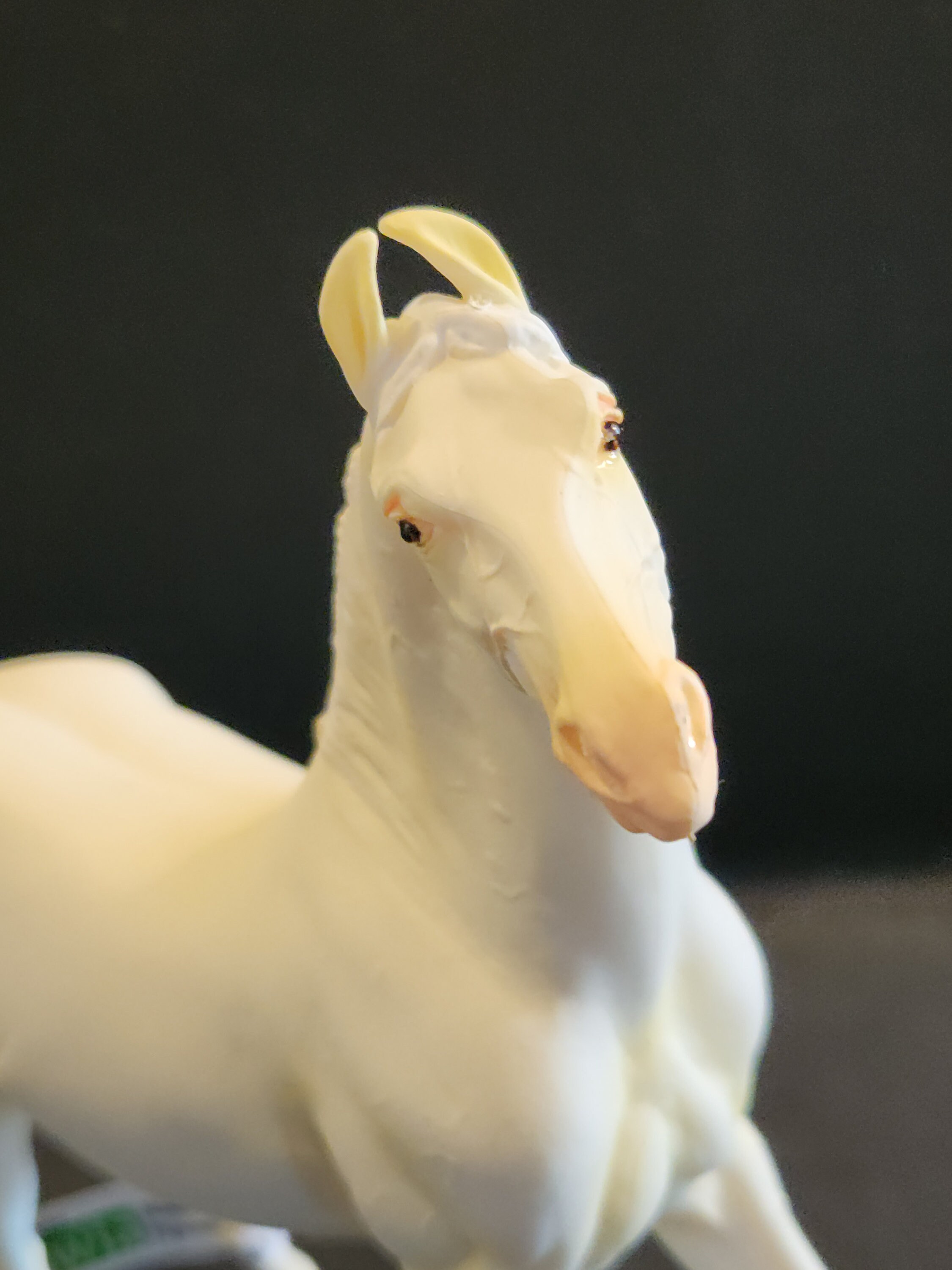 Beautiful White Marwari Horraw Studios 1:18 Scale Model Horse - Etsy