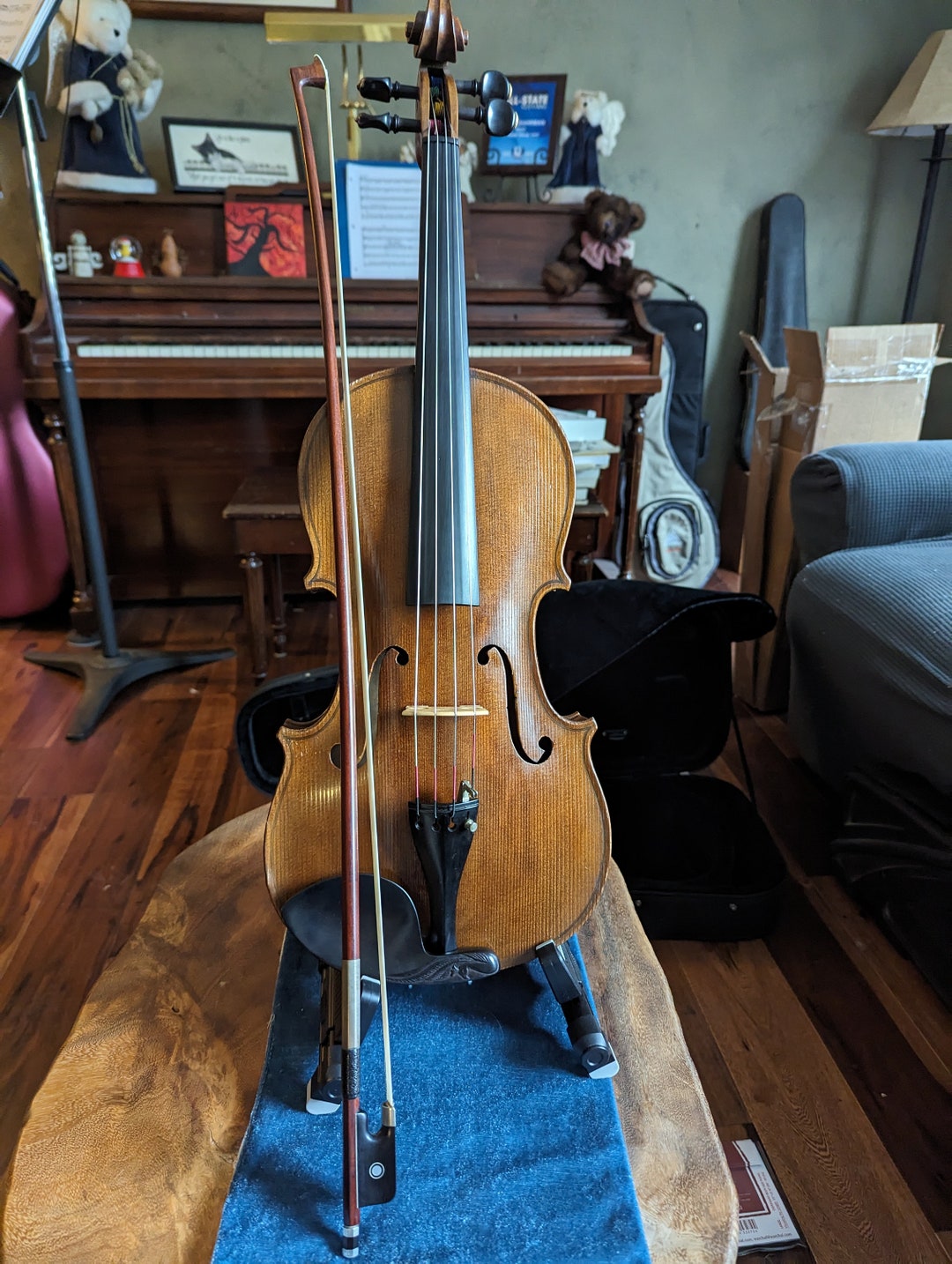 Revived Antique 16 Viola Dated 1893 Time Capsule Vintage German Viola ...