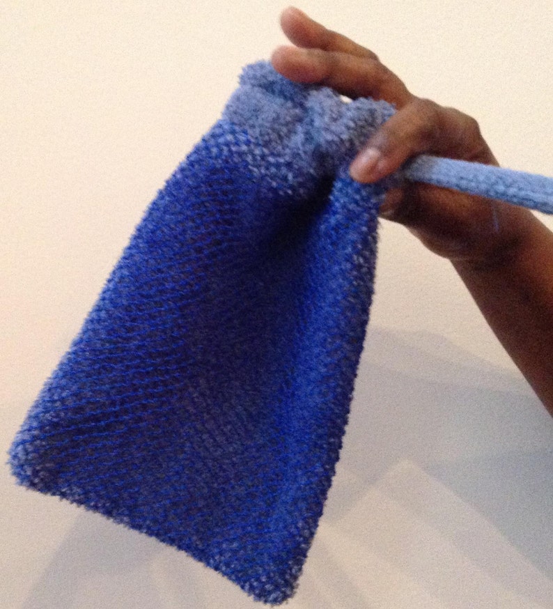 Soap Saver Pouch and Exfoliating Washcloth Mitt. Great Holiday Gift. - Etsy