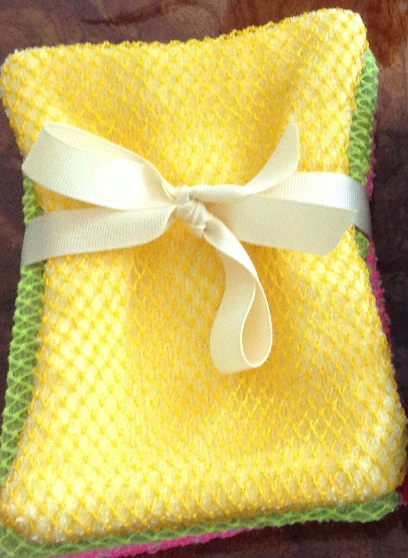 Dish Sponge. All Purpose Reusable Dish Sponge. Kitchen Sponges. - Etsy