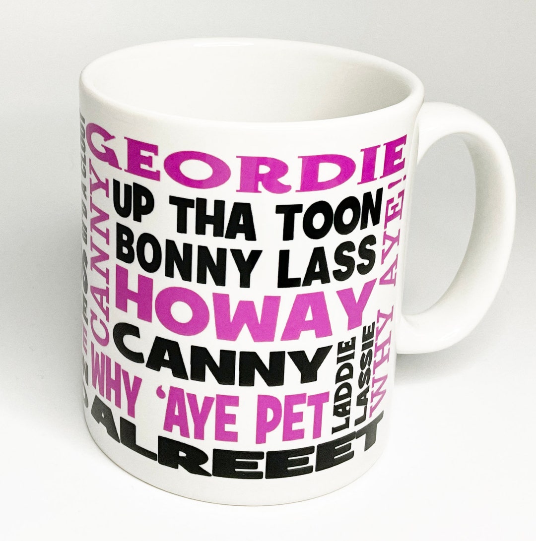 Geordie Dialect Mug - Etsy