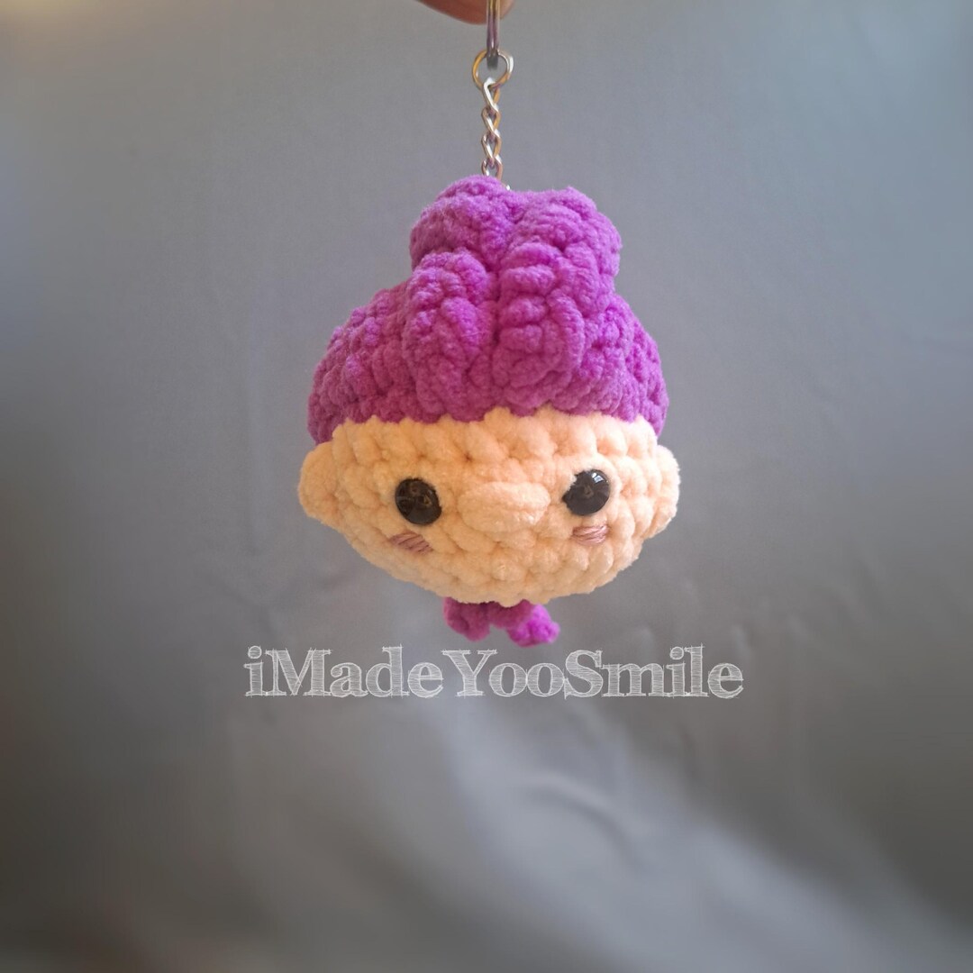 Kpdh-inspired Rumi Keychain . Amigurumi . Crochet - Etsy