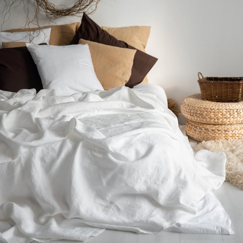 Linen Flat Sheet 300 - Etsy