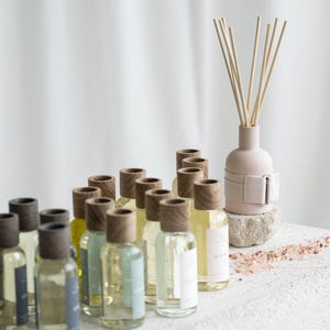 Scented Candle and Reed Diffuser Set. Home Fragrance Set, Packed in a ...