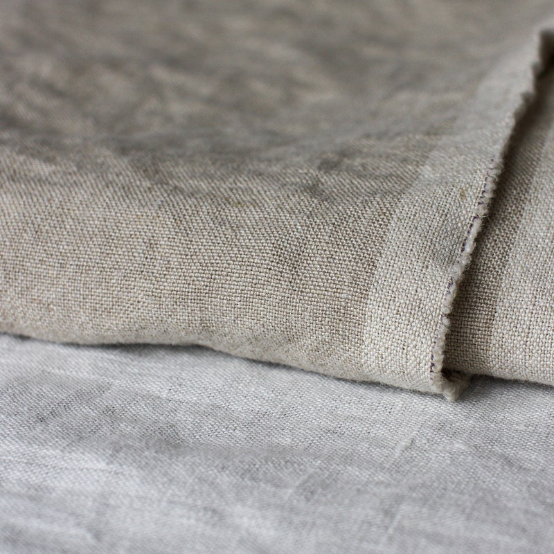 Stonewashed Linen Fabric - Etsy