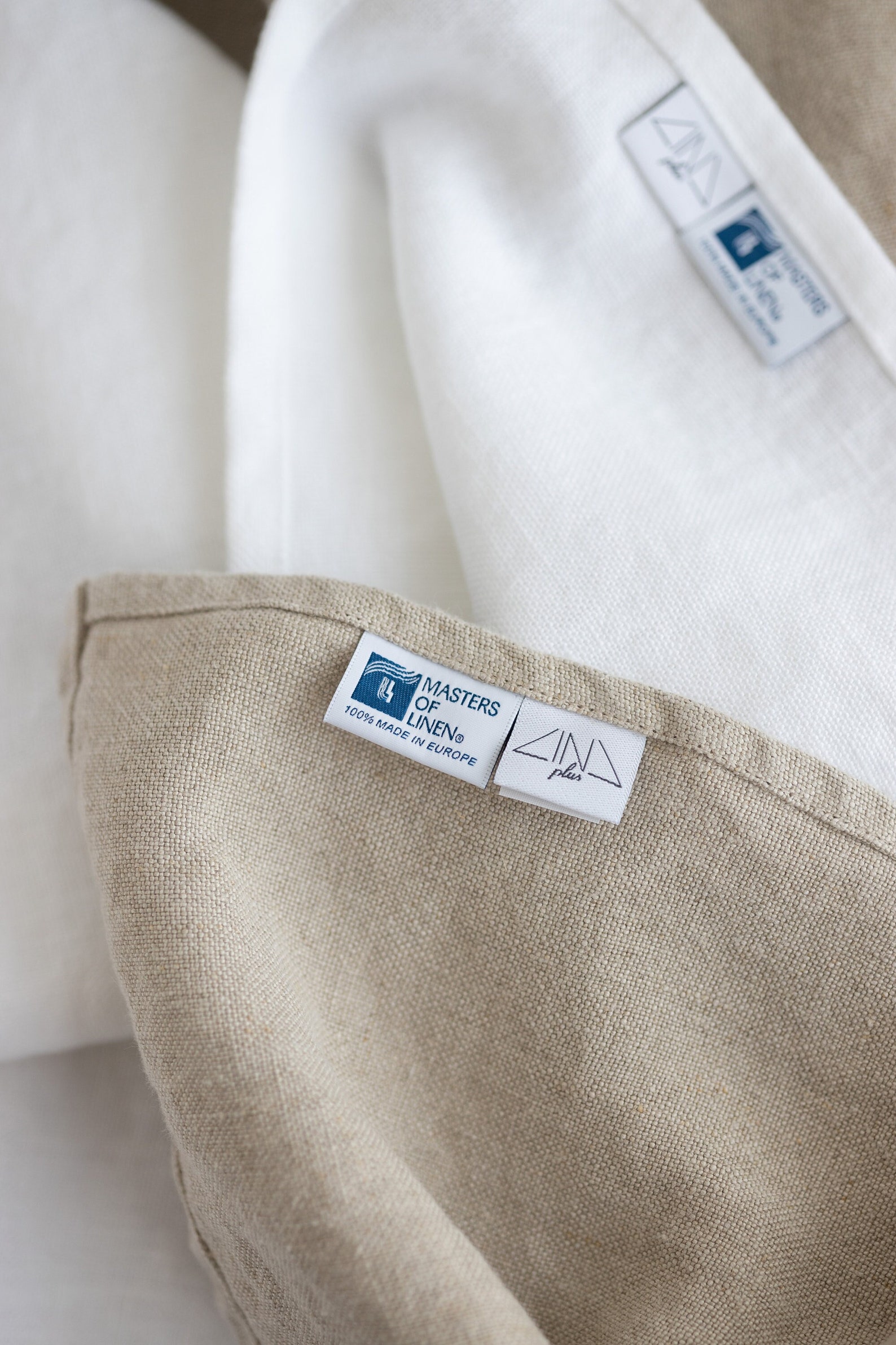 Rounded Corners Linen Bedspread, Floor Length. Super-heavy Weight 400 ...