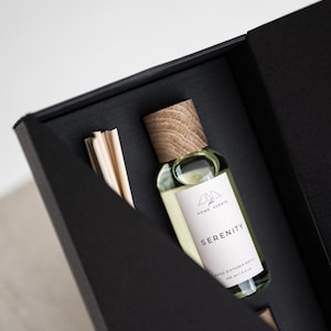 PINK REED DIFFUSER: Bloom, Divine, Echo, Serenity. Ceramic Vase With ...