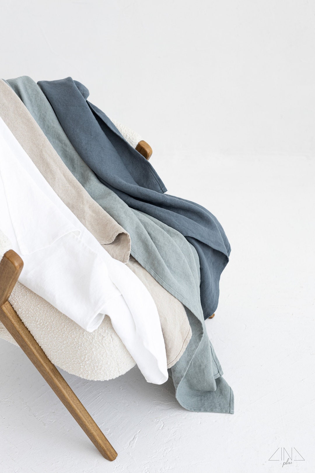 Super Heavy Linen Baby Blankets, Labeled masters of Linen, European ...
