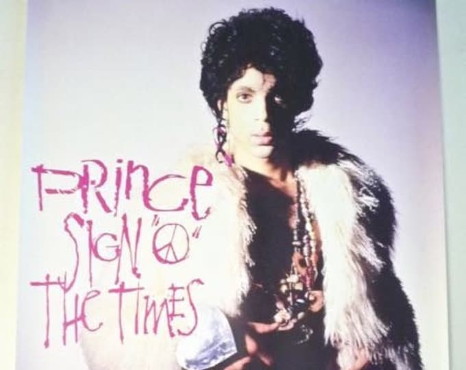 PRINCE * Promo Poster * Sign of the Times * Vintage * Original * 23x35 ...