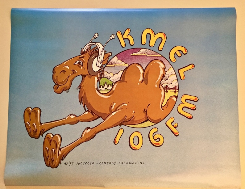 KMEL Promo Lithograph 106FM San Francisco Victor - Etsy