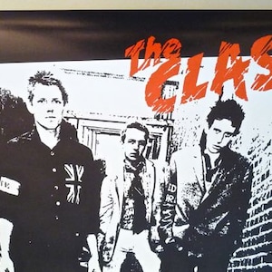 The CLASH * Promo Poster * Amer Rel of 1st Album * 40x18 * 1979 ...
