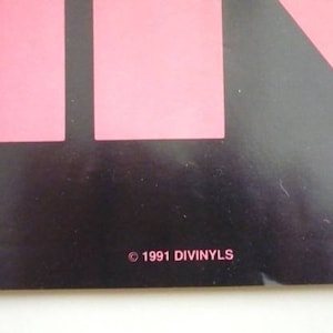 DIVINYLS * Poster * Divinyls (album Release) * OSP #8133 * Vintage ...