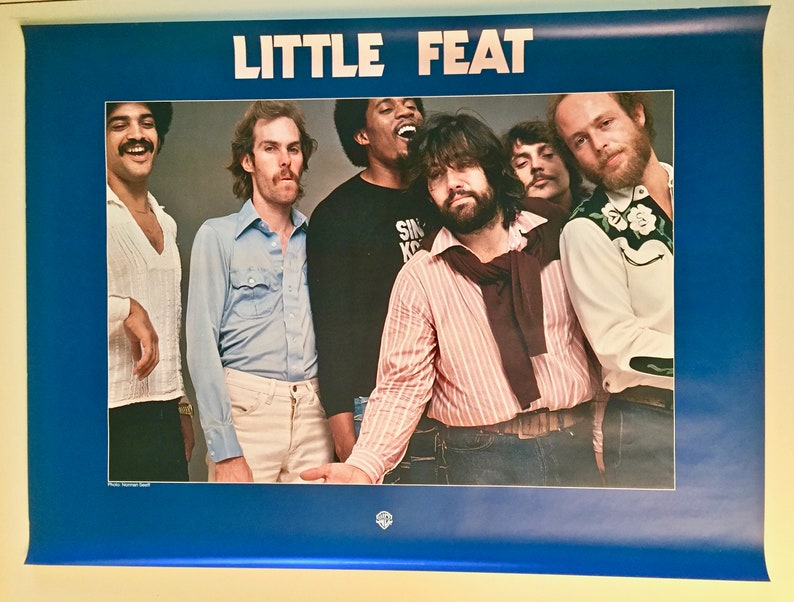 LITTLE FEAT * Promo Poster * Vintage * Original * 1981 * 36x27 * Lowell ...