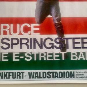 Bruce SPRINGSTEEN & E-street Band * Concert Poster * Born in the USA ...