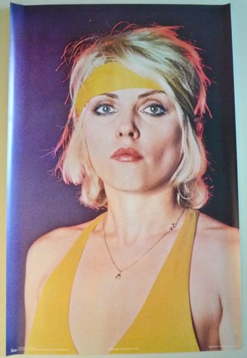 Deborah HARRY Vintage Poster 1979 Pace Int'l - Etsy