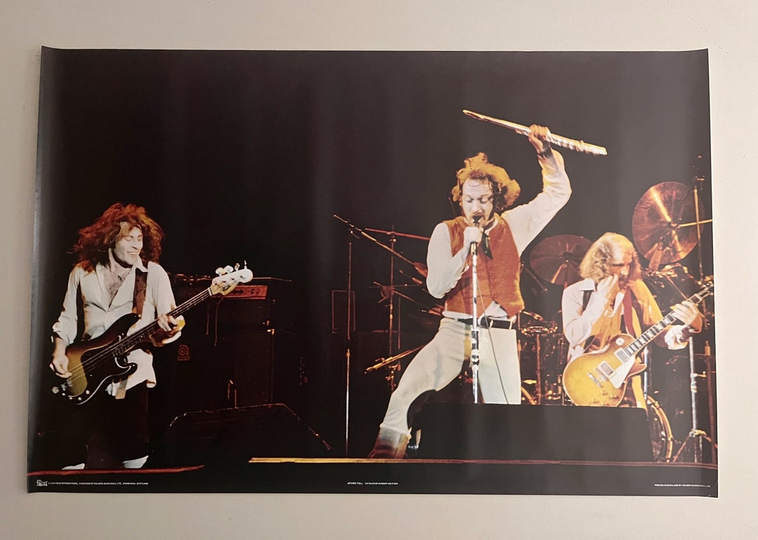 JETHRO TULL * Poster * Pace Int'l - Holmes Mcdougall, Edinburgh ...