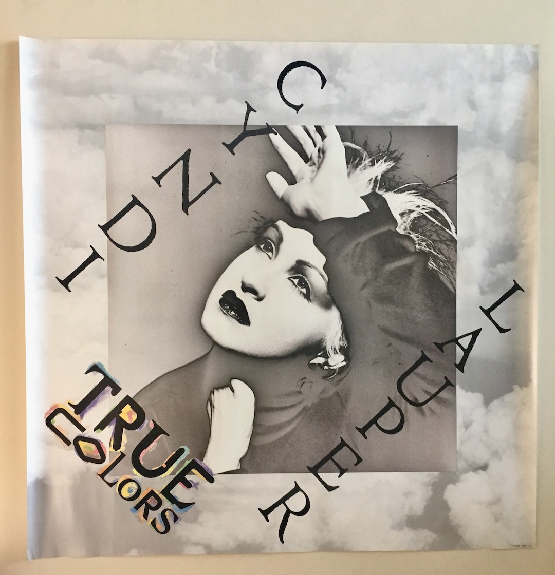Cyndi LAUPER * Promo Poster * True Colors * Vintage * Original * 1986 ...