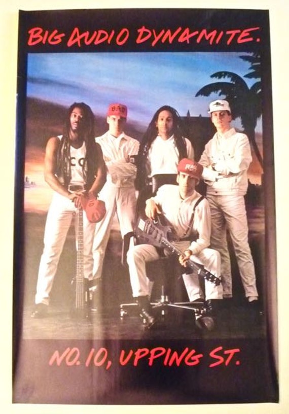 BIG AUDIO DYNAMITE Promo Poster No. 10 Upping St | Etsy