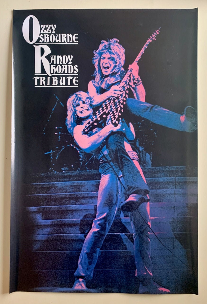 Ozzy Osbourne And Randy Rhoads