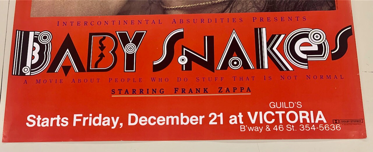 Frank Zappa Baby Snakes