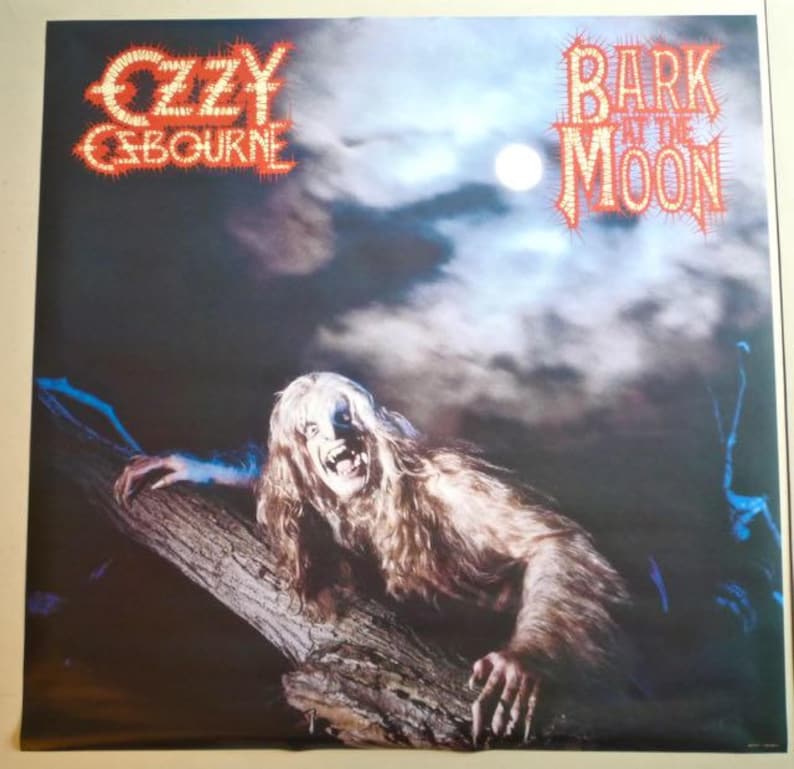 Ozzy OSBOURNE * Promo Poster * Bark at the Moon * 1983 * Rare ...