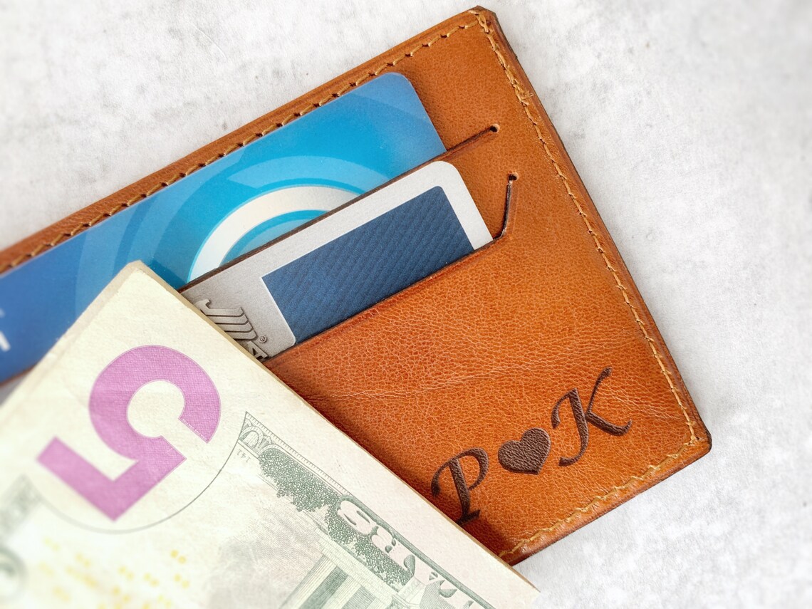 Personalized Wallet Card Metal Wallet Insert Engraved Wallet | Etsy