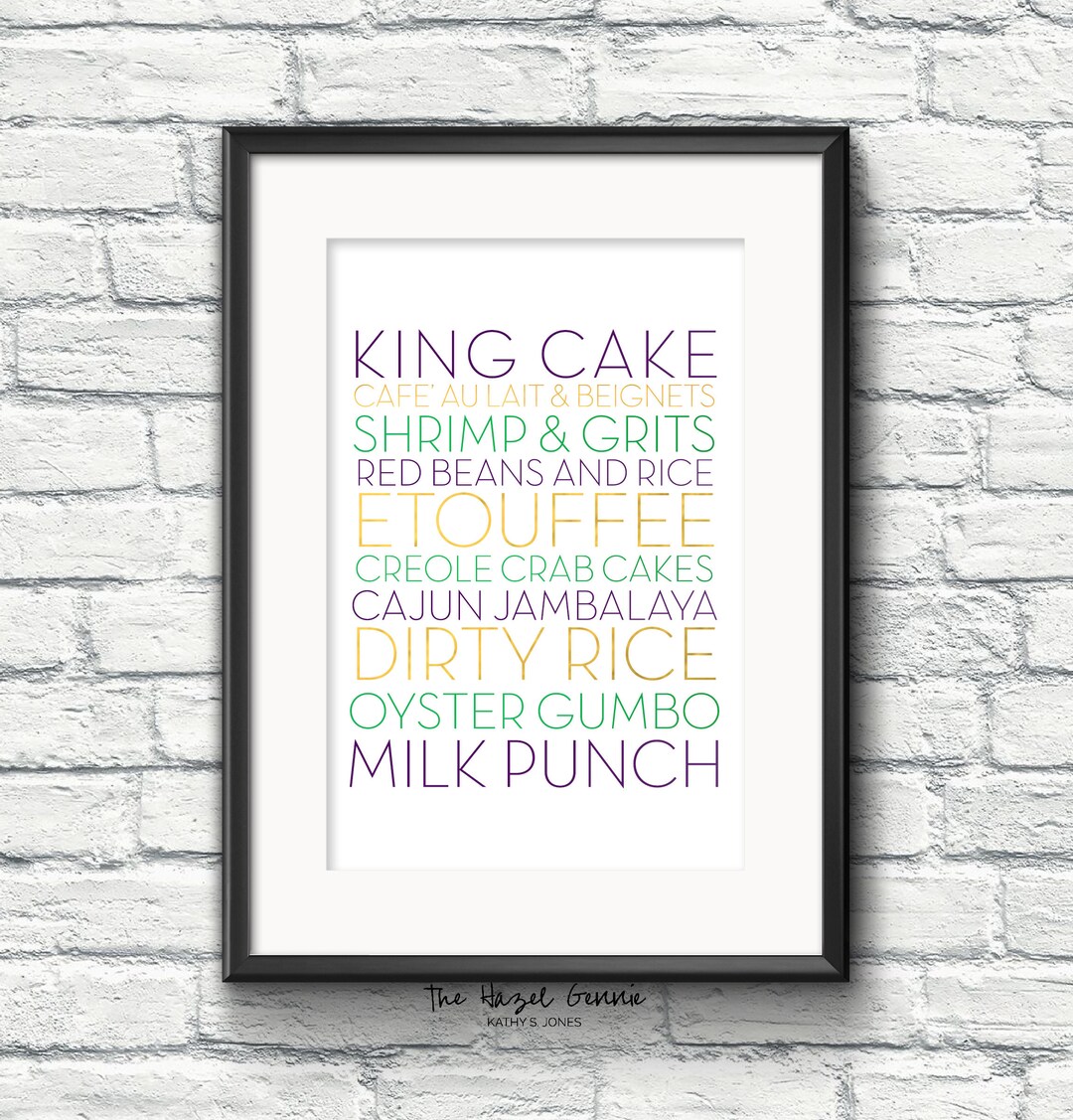 King Cake Carnival Season Mardi Gras Eats New Orleans Real Foil Foil ...