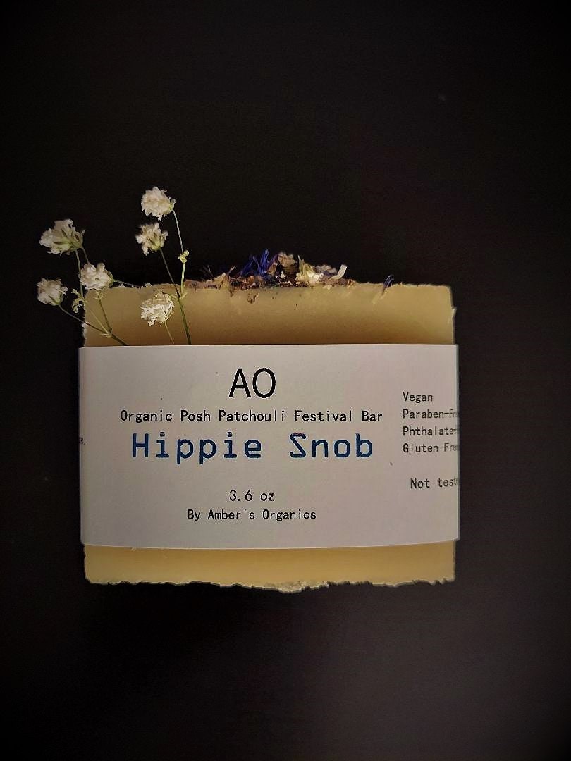 Organic Hippy Snob Posh Patchouli Festival Handcreated Soap - Etsy UK