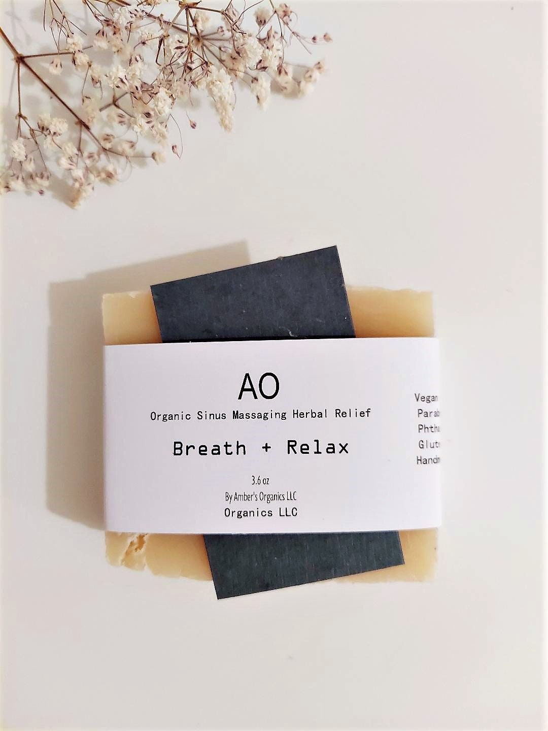 Organic Facial Massage Airways Aromathery + Stuffy Nose Soap Bar ...