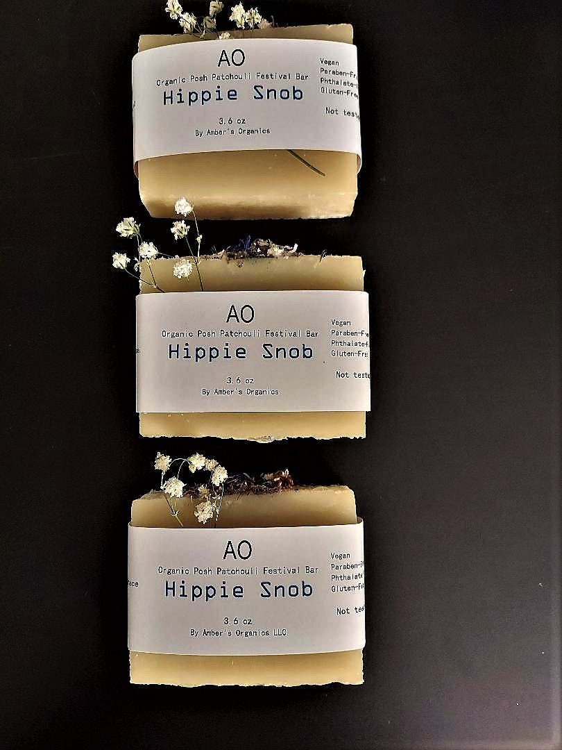Organic Hippy Snob Posh Patchouli Festival Handcreated Soap - Etsy UK