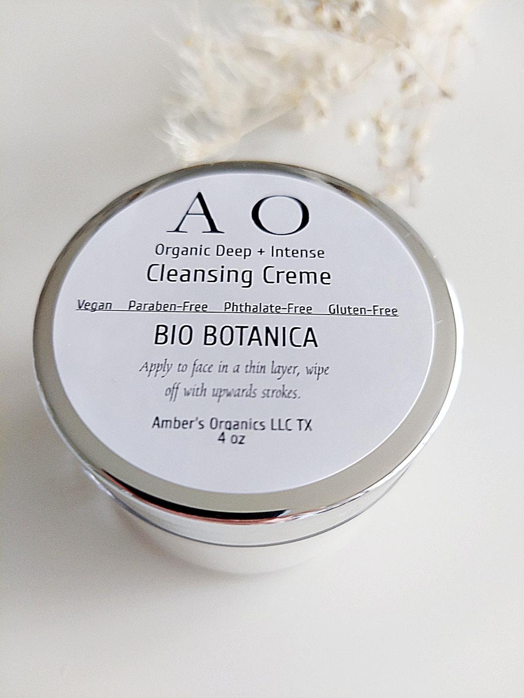 Organic Bio Botanica Luxurious Facial Cleansing Cream A C B Vitamin Age ...