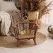 Wooden Chair in Whiskey Brown Color, Newborn Prop, Sitter Prop - Etsy
