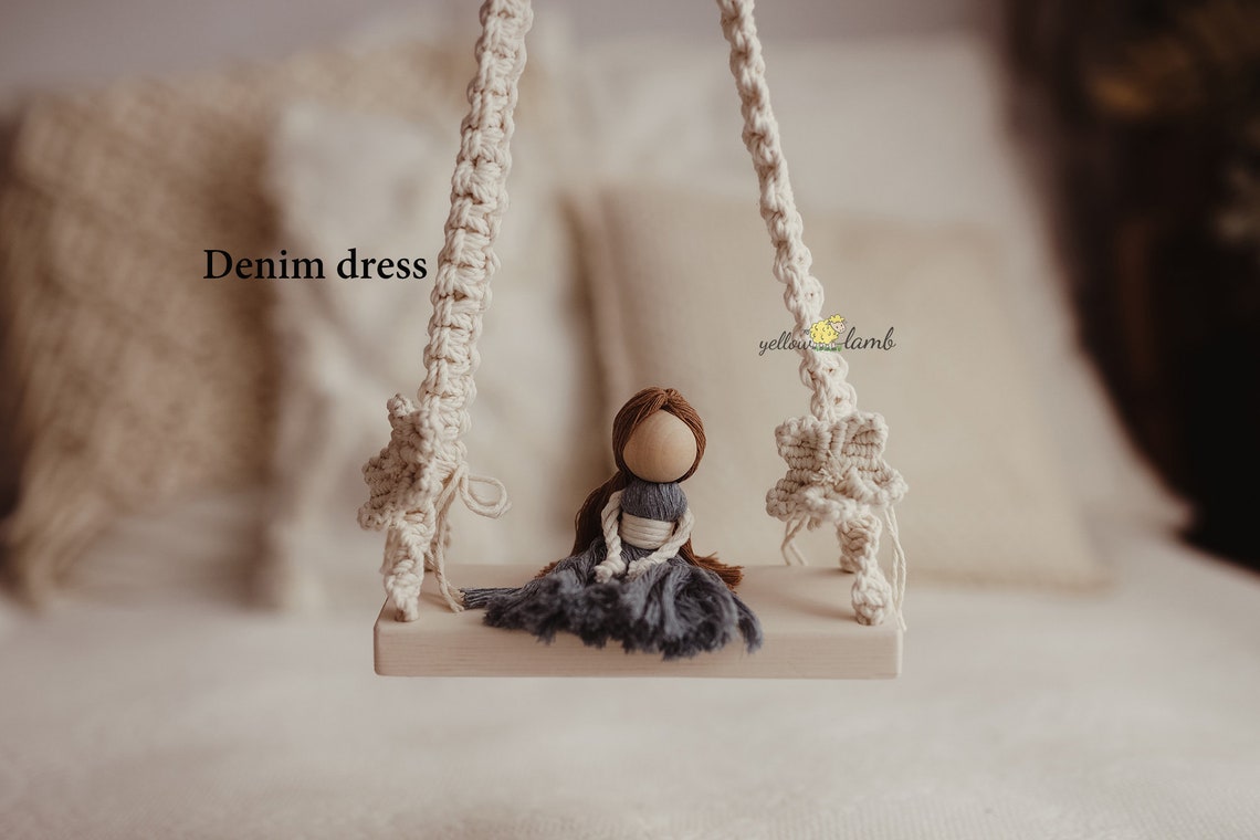 Macrame Doll Photo Props - Etsy