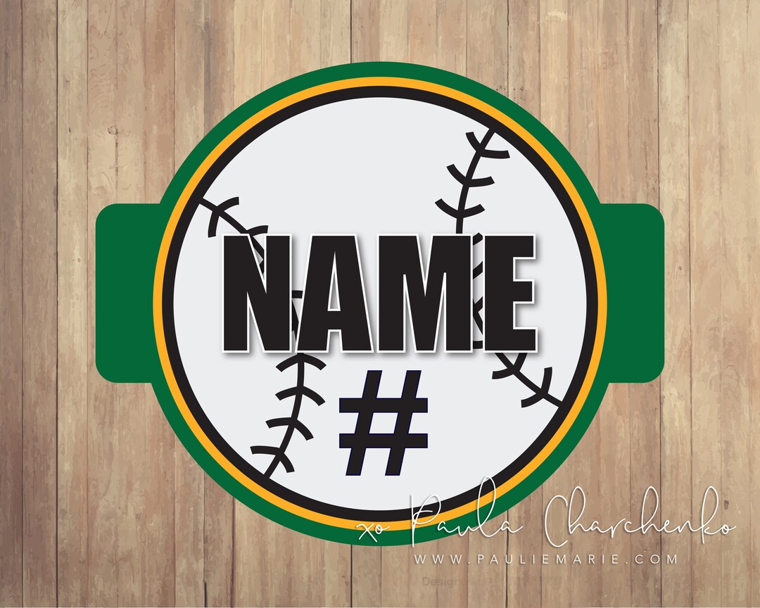 DIGITAL FILE: Baseball Door Sign >> Baseball - Etsy