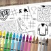 DIGITAL FILE: Hockey >> Activity Sheet >> 8.5" X 14" - Etsy