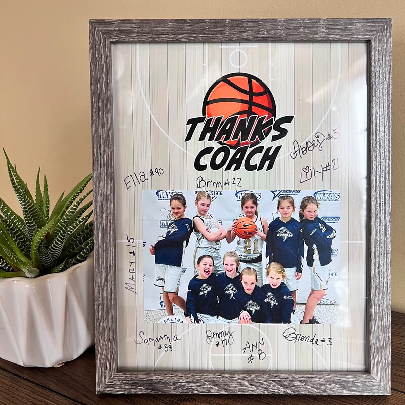 Basketball Coach - Etsy