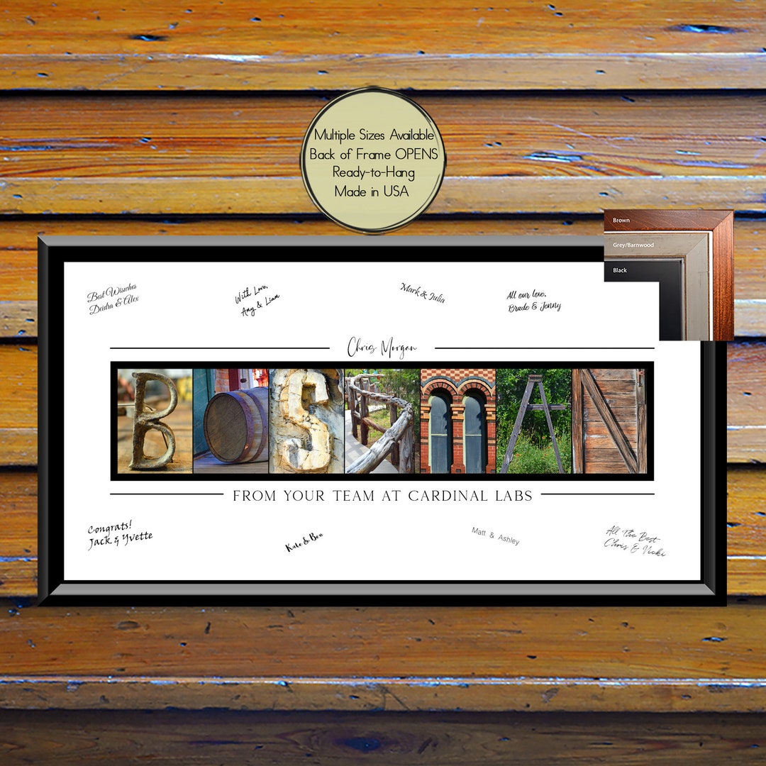 Boss Man Gifts Men, Boss Man Sign Wall Art, Boss Appreciation, Gift ...