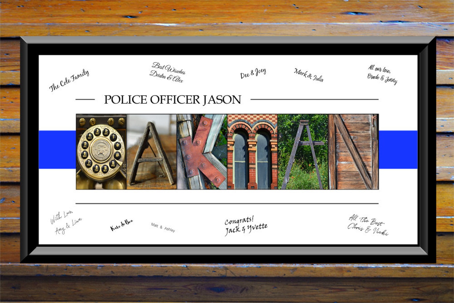 Police Retirement Gift Police Retirement Party Decor Ideas | Etsy