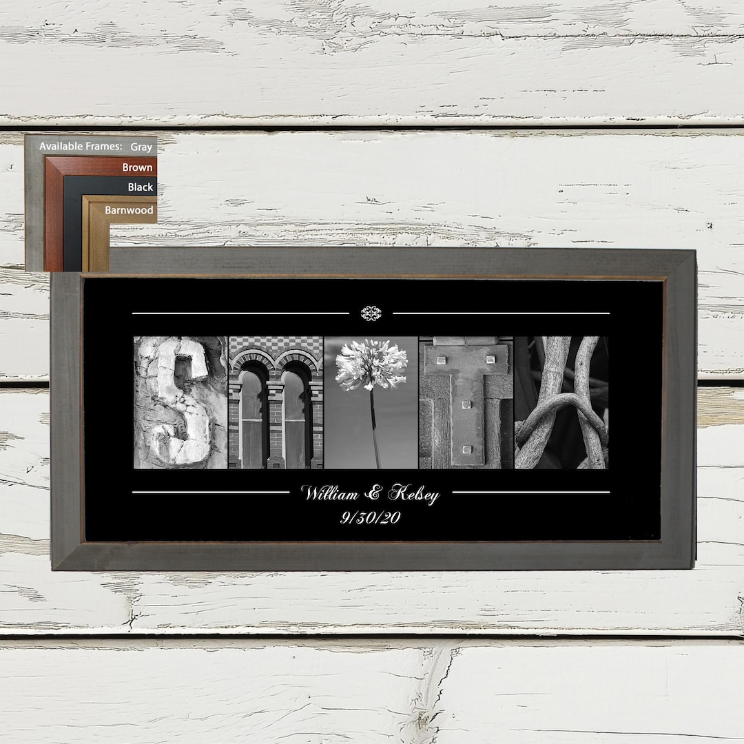 Alphabet Art Photos, Last Name Wall Art, Alphabet Photography Last Name ...