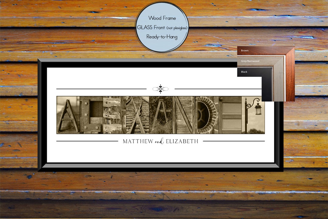 Last Name Wall Art Alphabet Photography Alphabet Art Name - Etsy