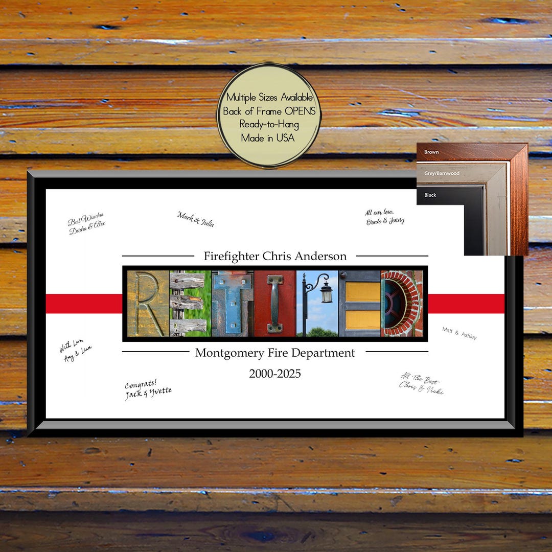 Firefighter Retirement Gifts, Firefighter Retirement Party Decorations ...