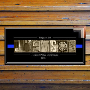 Police Promotion Gift Ideas, Sergeant Promotion Gift, Police Chief ...