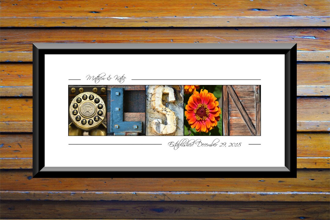 Alphabet Art Name Picture Letter Picture Alphabet Picture - Etsy