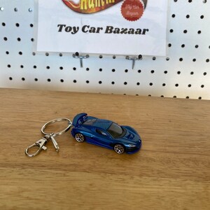 Model Car Keychain Featuring 1/64 Supercar’s - Etsy