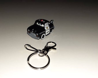 Police Car Keychain | Etsy
